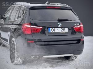 Black BMW X3 2013 in Riga, with an engine capacity of 2.00 L and mileage of 245 thousand km for 10750 €, photo 4 on AUTOMOTO.COM.LV