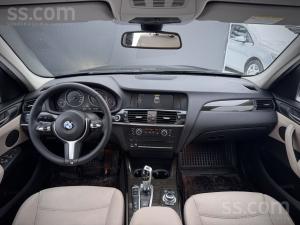 Black BMW X3 2013 in Riga, with an engine capacity of 2.00 L and mileage of 245 thousand km for 10750 €, photo 10 on AUTOMOTO.COM.LV