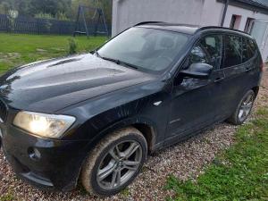 Black BMW X3 2013 in Vilnius, with an engine capacity of 2.98 L and mileage of 156 thousand km for 12000 €, photo 3 on AUTOMOTO.COM.LV