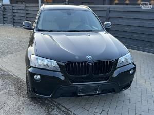 Melns BMW X3 2013 Viļņa, ar dzinēja tilpumu 2.00 L un nobraukumu 230 tūkst. km par 9500 €, foto  vietnē AUTOMOTO.COM.LV