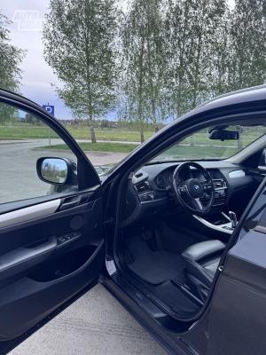 Black BMW X3 2013 in Vilnius, with an engine capacity of 2.00 L and mileage of 421 thousand km for 11300 €, photo 7 on AUTOMOTO.COM.LV