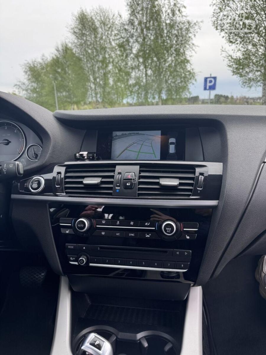 Black BMW X3 2013 in Vilnius, with an engine capacity of 2.00 L and mileage of 421 thousand km for 11300 €, photo 16 on AUTOMOTO.COM.LV