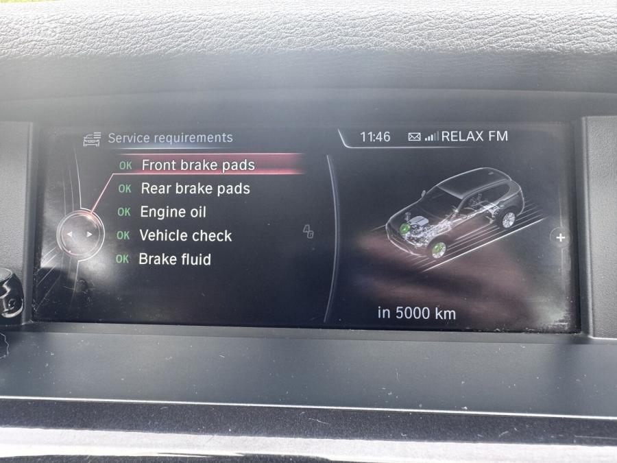 Black BMW X3 2013 in Vilnius, with an engine capacity of 2.00 L and mileage of 421 thousand km for 11300 €, photo 18 on AUTOMOTO.COM.LV