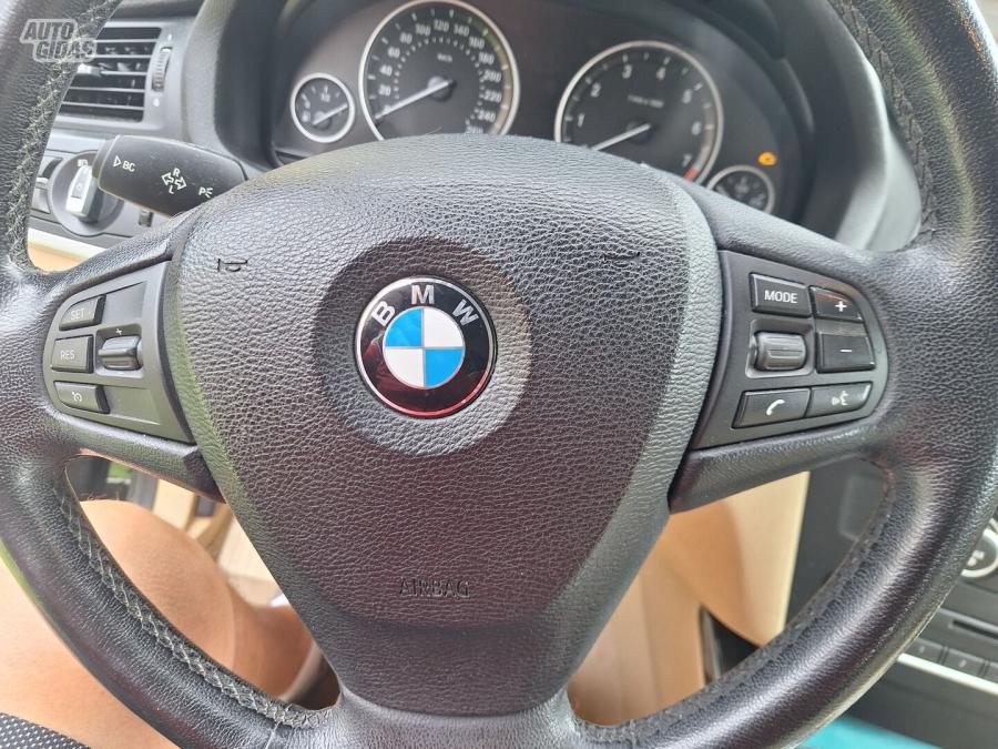 Melns BMW X3 2013 Kauņa, ar dzinēja tilpumu 2.00 L un nobraukumu 239 tūkst. km par 8250 €, foto 6 vietnē AUTOMOTO.COM.LV