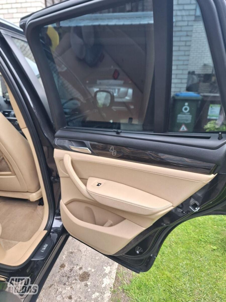Melns BMW X3 2013 Kauņa, ar dzinēja tilpumu 2.00 L un nobraukumu 239 tūkst. km par 8250 €, foto 14 vietnē AUTOMOTO.COM.LV