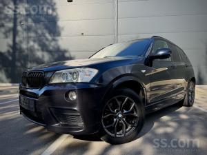 Black BMW X3 2013 in Riga, with an engine capacity of 3.00 L and mileage of 340 thousand km for 10555 €, photo  on AUTOMOTO.COM.LV