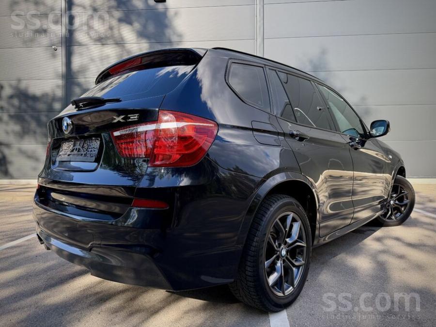 Melns BMW X3 2013 Rīga, ar dzinēja tilpumu 3.00 L un nobraukumu 340 tūkst. km par 10555 €, foto 6 vietnē AUTOMOTO.COM.LV