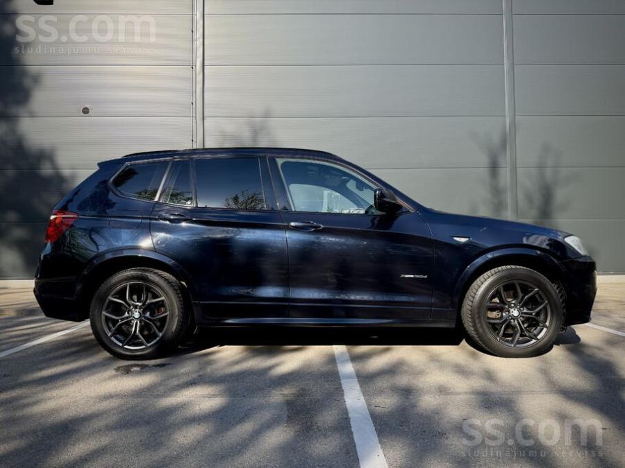 Melns BMW X3 2013 Rīga, ar dzinēja tilpumu 3.00 L un nobraukumu 340 tūkst. km par 10555 €, foto 7 vietnē AUTOMOTO.COM.LV
