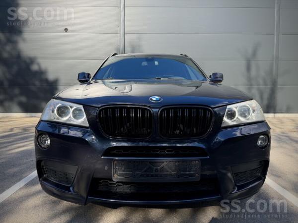 Melns BMW X3 2013 Rīga, ar dzinēja tilpumu 3.00 L un nobraukumu 340 tūkst. km par 10555 €, foto 7 vietnē AUTOMOTO.COM.LV