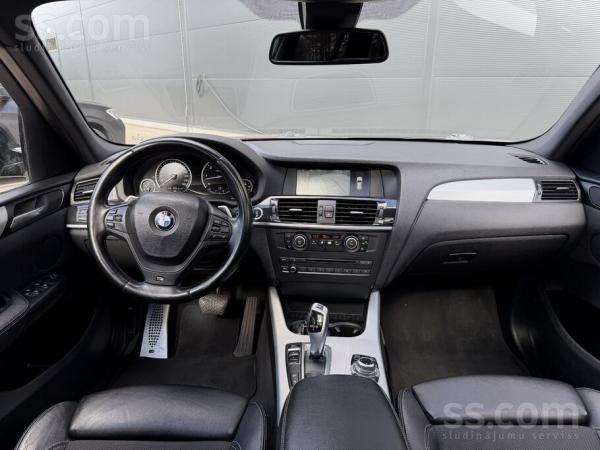 Melns BMW X3 2013 Rīga, ar dzinēja tilpumu 3.00 L un nobraukumu 340 tūkst. km par 10555 €, foto 8 vietnē AUTOMOTO.COM.LV