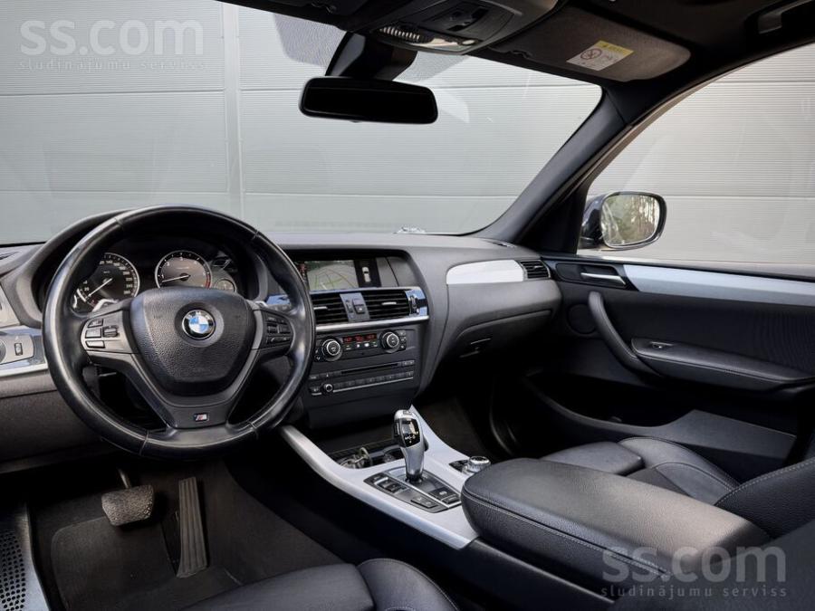 Melns BMW X3 2013 Rīga, ar dzinēja tilpumu 3.00 L un nobraukumu 340 tūkst. km par 10555 €, foto 10 vietnē AUTOMOTO.COM.LV