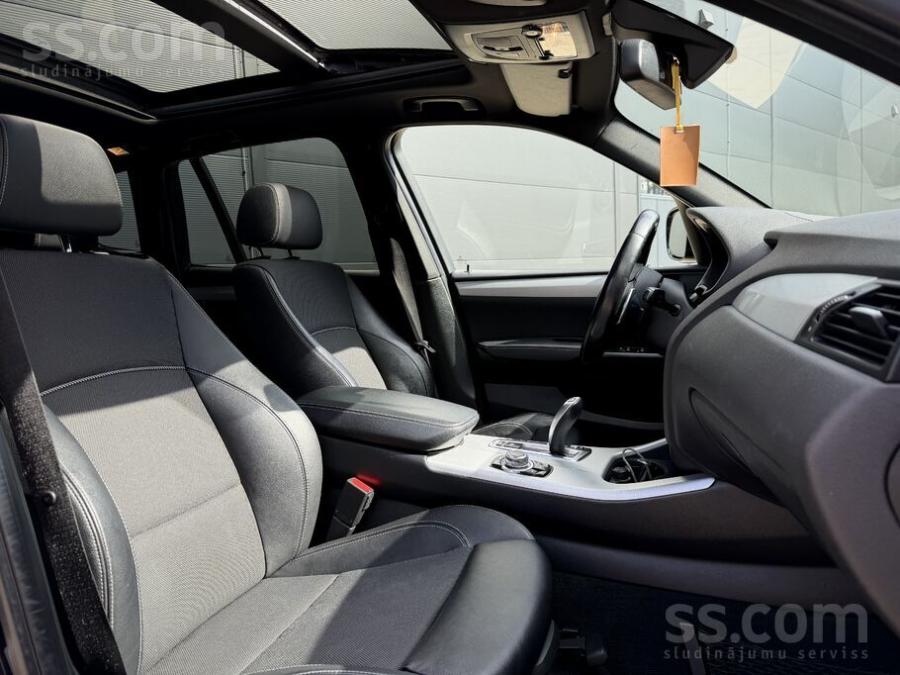 Melns BMW X3 2013 Rīga, ar dzinēja tilpumu 3.00 L un nobraukumu 340 tūkst. km par 10555 €, foto 11 vietnē AUTOMOTO.COM.LV