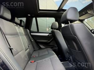 Melns BMW X3 2013 Rīga, ar dzinēja tilpumu 3.00 L un nobraukumu 340 tūkst. km par 10555 €, foto 13 vietnē AUTOMOTO.COM.LV