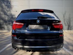 Melns BMW X3 2013 Rīga, ar dzinēja tilpumu 3.00 L un nobraukumu 340 tūkst. km par 10555 €, foto 24 vietnē AUTOMOTO.COM.LV