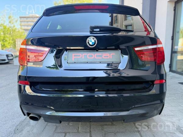 Melns BMW X3 2013 Rīga, ar dzinēja tilpumu 2.00 L un nobraukumu 283 tūkst. km par 10500 €, foto 6 vietnē AUTOMOTO.COM.LV