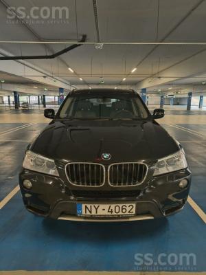 Black BMW X3 2013 in Jelgava, with an engine capacity of 2.00 L and mileage of 170 thousand km for 12000 €, photo  on AUTOMOTO.COM.LV
