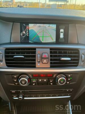 Black BMW X3 2013 in Jelgava, with an engine capacity of 2.00 L and mileage of 170 thousand km for 12000 €, photo 12 on AUTOMOTO.COM.LV