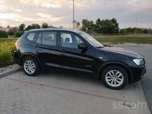 Melns BMW X3 2013 Bauska, ar dzinēja tilpumu 2.00 L un nobraukumu 345 tūkst. km par 8550 €, foto 8 vietnē AUTOMOTO.COM.LV