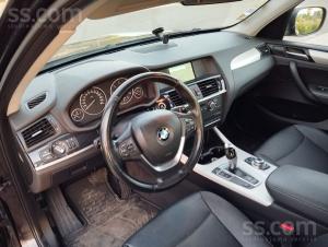 Melns BMW X3 2013 Bauska, ar dzinēja tilpumu 2.00 L un nobraukumu 345 tūkst. km par 8550 €, foto 12 vietnē AUTOMOTO.COM.LV