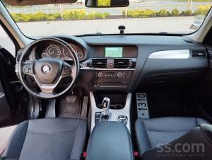 Melns BMW X3 2013 Bauska, ar dzinēja tilpumu 2.00 L un nobraukumu 345 tūkst. km par 8550 €, foto 13 vietnē AUTOMOTO.COM.LV