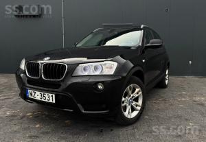 Black BMW X3 2013 in Kuldiga, with an engine capacity of 2.00 L and mileage of 250 thousand km for 9400 €, photo  on AUTOMOTO.COM.LV