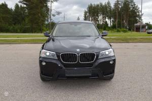 Black BMW X3 2013 in Utena, with an engine capacity of 2.00 L and mileage of 215 thousand km for 13000 €, photo  on AUTOMOTO.COM.LV