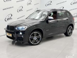 Black BMW X3 2013 in Vilnius, with an engine capacity of 2.98 L and mileage of 282 thousand km for 7900 €, photo  on AUTOMOTO.COM.LV