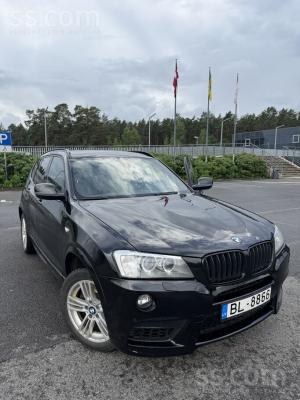 Black BMW X3 2013 in Riga, with an engine capacity of 3.00 L and mileage of 290 thousand km for 11900 €, photo 12 on AUTOMOTO.COM.LV