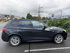 Black BMW X3 2013 in Riga, with an engine capacity of 3.00 L and mileage of 290 thousand km for 11900 €, photo 17 on AUTOMOTO.COM.LV