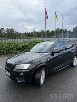 Black BMW X3 2013 in Riga, with an engine capacity of 3.00 L and mileage of 290 thousand km for 11900 €, photo 21 on AUTOMOTO.COM.LV