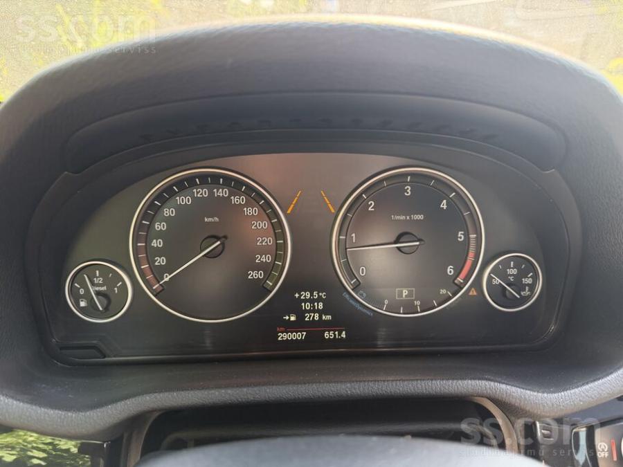 Black BMW X3 2013 in Riga, with an engine capacity of 3.00 L and mileage of 290 thousand km for 11900 €, photo 24 on AUTOMOTO.COM.LV