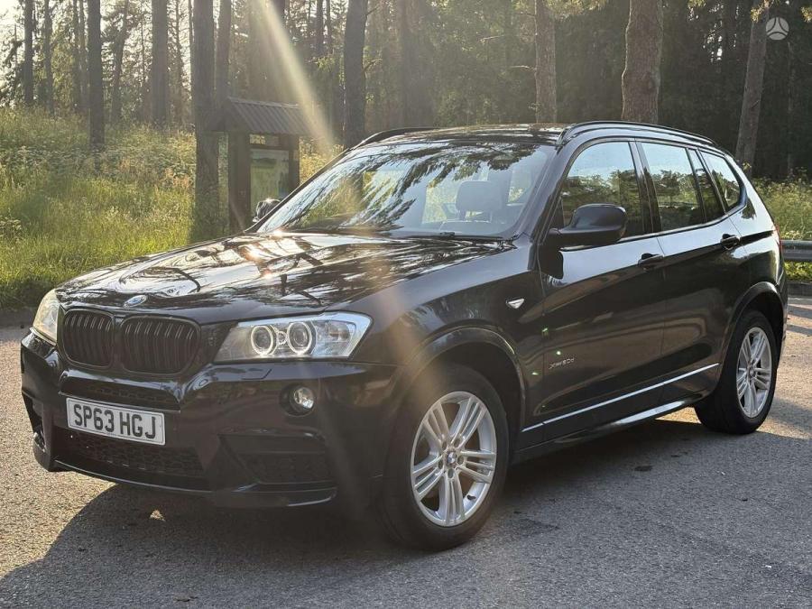 Melns BMW X3 2013 Anykščiai, ar dzinēja tilpumu 2.00 L un nobraukumu 231 tūkst. km par 4500 €, foto 3 vietnē AUTOMOTO.COM.LV