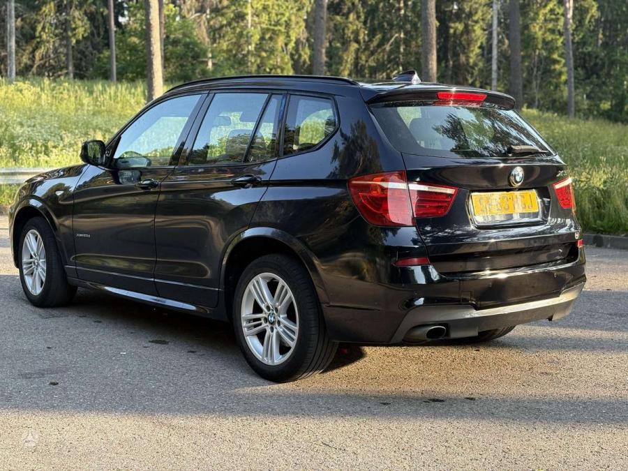 Melns BMW X3 2013 Anykščiai, ar dzinēja tilpumu 2.00 L un nobraukumu 231 tūkst. km par 4500 €, foto 8 vietnē AUTOMOTO.COM.LV