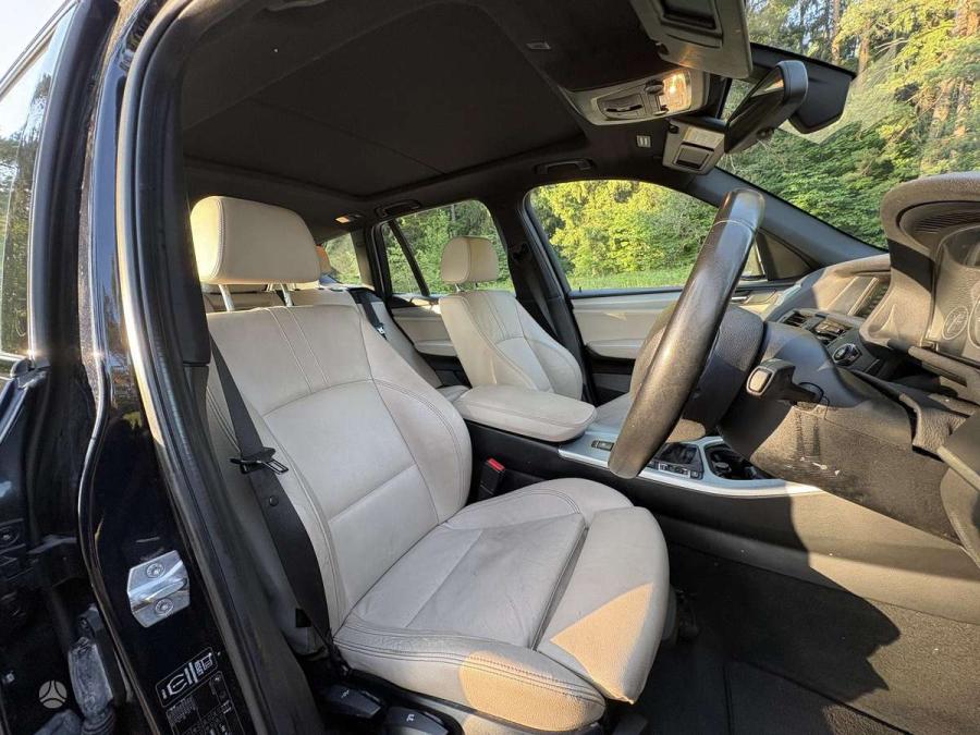 Melns BMW X3 2013 Anykščiai, ar dzinēja tilpumu 2.00 L un nobraukumu 231 tūkst. km par 4500 €, foto 17 vietnē AUTOMOTO.COM.LV