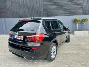 Black BMW X3 2013 in Siauliai, with an engine capacity of 2.00 L and mileage of 238 thousand km for 8850 €, photo 9 on AUTOMOTO.COM.LV