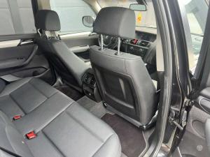 Black BMW X3 2013 in Siauliai, with an engine capacity of 2.00 L and mileage of 238 thousand km for 8850 €, photo 16 on AUTOMOTO.COM.LV