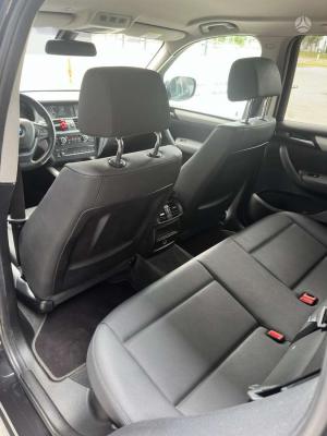 Black BMW X3 2013 in Siauliai, with an engine capacity of 2.00 L and mileage of 238 thousand km for 8850 €, photo 18 on AUTOMOTO.COM.LV