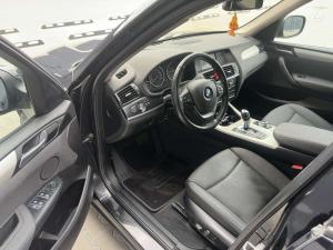 Black BMW X3 2013 in Siauliai, with an engine capacity of 2.00 L and mileage of 238 thousand km for 8850 €, photo 20 on AUTOMOTO.COM.LV