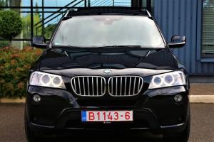 Black BMW X3 2013 in Riga, with an engine capacity of 3.00 L and mileage of 221 thousand km for 12990 €, photo  on AUTOMOTO.COM.LV