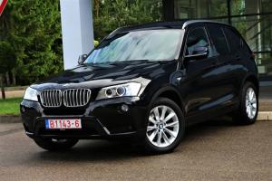 Black BMW X3 2013 in Riga, with an engine capacity of 3.00 L and mileage of 221 thousand km for 12990 €, photo 3 on AUTOMOTO.COM.LV