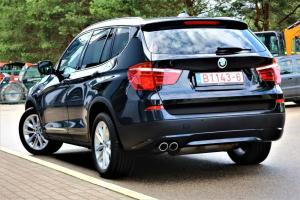 Black BMW X3 2013 in Riga, with an engine capacity of 3.00 L and mileage of 221 thousand km for 12990 €, photo 5 on AUTOMOTO.COM.LV