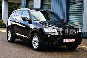 Black BMW X3 2013 in Riga, with an engine capacity of 3.00 L and mileage of 221 thousand km for 12990 €, photo 6 on AUTOMOTO.COM.LV