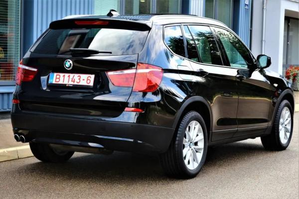Black BMW X3 2013 in Riga, with an engine capacity of 3.00 L and mileage of 221 thousand km for 12990 €, photo 7 on AUTOMOTO.COM.LV