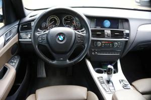 Black BMW X3 2013 in Riga, with an engine capacity of 3.00 L and mileage of 221 thousand km for 12990 €, photo 11 on AUTOMOTO.COM.LV