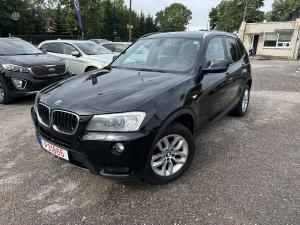 Melns BMW X3 2013 Alīta, ar dzinēja tilpumu 2.00 L un nobraukumu 240 tūkst. km par 10900 €, foto  vietnē AUTOMOTO.COM.LV