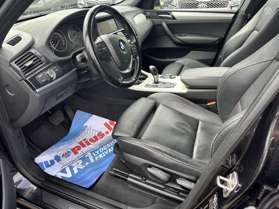 Melns BMW X3 2013 Alīta, ar dzinēja tilpumu 2.00 L un nobraukumu 240 tūkst. km par 10900 €, foto 8 vietnē AUTOMOTO.COM.LV