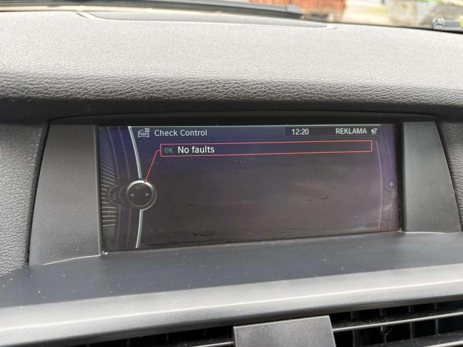 Black BMW X3 2013 in Utena, with an engine capacity of 2.00 L and mileage of 195 thousand km for 6600 €, photo 11 on AUTOMOTO.COM.LV