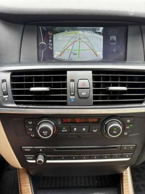 Black BMW X3 2013 in Utena, with an engine capacity of 2.00 L and mileage of 195 thousand km for 6600 €, photo 15 on AUTOMOTO.COM.LV
