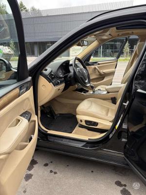 Black BMW X3 2013 in Utena, with an engine capacity of 2.00 L and mileage of 195 thousand km for 6600 €, photo 27 on AUTOMOTO.COM.LV