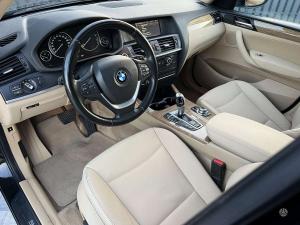 Melns BMW X3 2013 Viļņa, ar dzinēja tilpumu 2.00 L un nobraukumu 185 tūkst. km par 8350 €, foto 12 vietnē AUTOMOTO.COM.LV